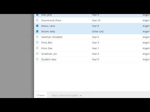 How to: Add and Edit Classes in myLexia