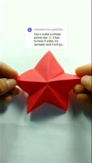 Origami Star ⭐ Quick & Easy Paper Star Tutorial