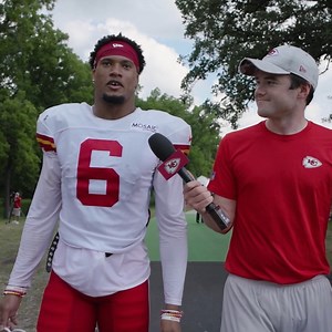 41K views · 938 reactions | Rookie Bryan Cook claims he is in fact, no pun intended, a good cook ‍ | The Kansas City Chiefs | Facebook