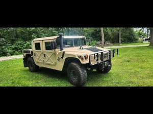 hmmwv m1165 walk around test drive