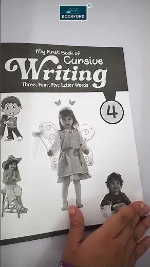 Cursive Writing Books Combo for Kids | Handwriting Practice Set | BOOKFORD Educational Series