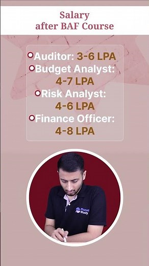 Salary after BAF Course in India!🤑#shorts
