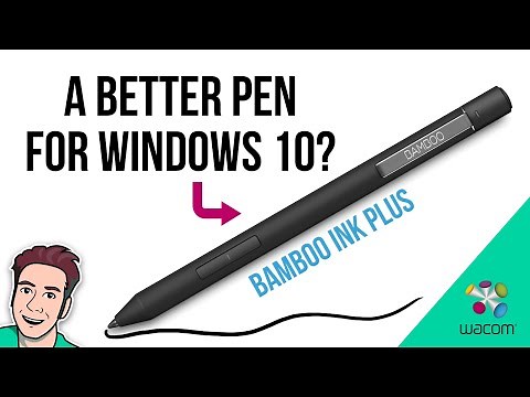 Wacom BAMBOO INK PLUS: A Better Pen for Windows 10 Tablets?