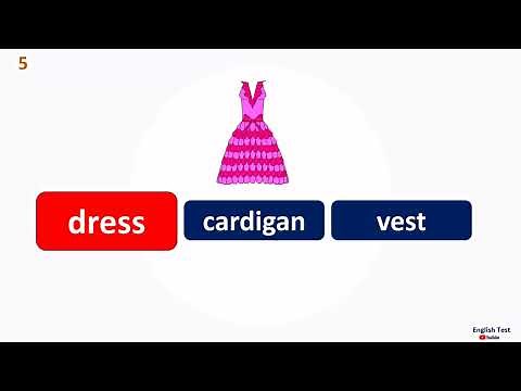 Clothes Vocabulary Quiz for Kids