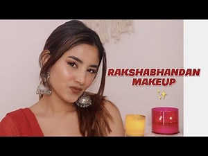 Easy & Subtle Glam Look | Rakshabandhan Makeup | Michu