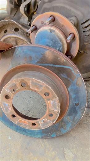 How to Use a Brake Disc Router Tool | Smooth Disc & Pad Resurface Fix #shorts #mechanic #automobile