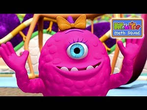 Monsters | Little Wally Ball-y Monster | Learn Math for Kids | Cartoons for Kids