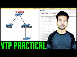 How to configure VTP in packet Tracer | VLAN Part 7 | CCNA 2018