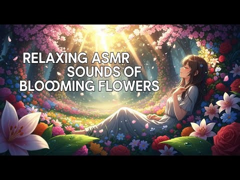 Stress Relief: Relax And Enjoy Nature With The ASMR Sounds Of Blooming Flowers #asmr #flowers