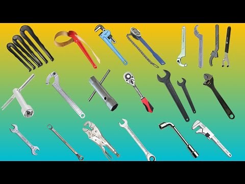 Types of spanners ‪@mkElectricgeeks‬
