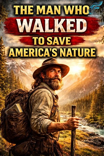 JOHN MUIR - THE MAN WHO WALKED TO SAVE AMERICA’S NATURE! #shorts #education #factstream #johnmuir
