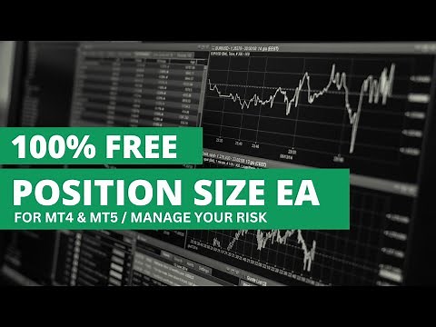 A FREE Position Size Tool for MT4 MT5 & How To Manage Manage Risk