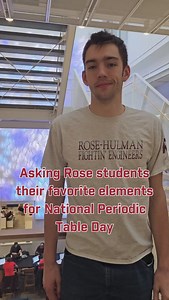5.7K views · 98 reactions | We enjoy chemistry jokes periodically. See if you can get a reaction by dropping your comedy Au puns below ⬇️ #NationalPeriodicTableDay #RoseHulman | Rose-Hulman Institute of Technology | Facebook