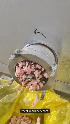 bone shredder and grinder machine working video show