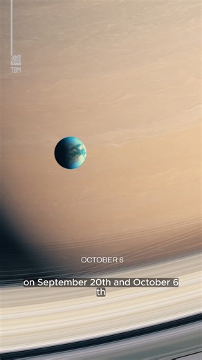 70K views · 2.5K reactions | Titan Shadow Transit on Saturn Tomorrow -A colossal shadow will fall across Saturn tomorrow, and it happens only once every 15 years. What time will the transit begin? How can you see it from Earth? According to Sky and Telescope, this rare event reveals Titan’s dark silhouette moving across the giant planet. Stay with us as we uncover the details behind one of the most haunting spectacles in the solar system. | The Brain Maze | Facebook