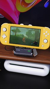 3.6K views · 16 reactions | Flow Mini + Switch Lite: Your chill gaming sidekick. ✨ ▫️ Transparent chic, sleek as a film roll. ▫️ Built-in magic (USB-C & Lightning) — no cable spaghetti. ▫️ 5,000mAh for quick saves between boss fights. Small in size. Big on play. For cozy sessions, on the go or on the couch. Get yours: https://bit.ly/3FY5Bo5 #sharge #tech #iphone #powerbank #gadgets | Sharge | Facebook