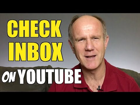 How To Check Your Inbox On YouTube And Private Message People