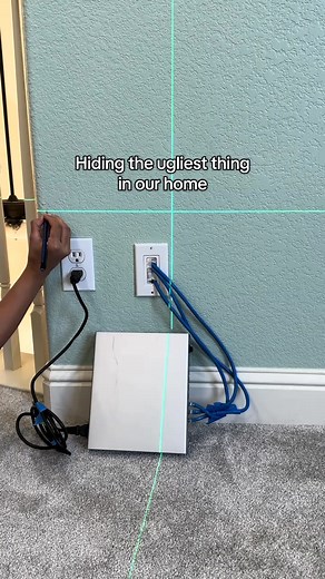 The most satisfactory tiny home project I have ever done. Those cables were ruining the vibe of the whole room 😅 | Built For Battle Tools