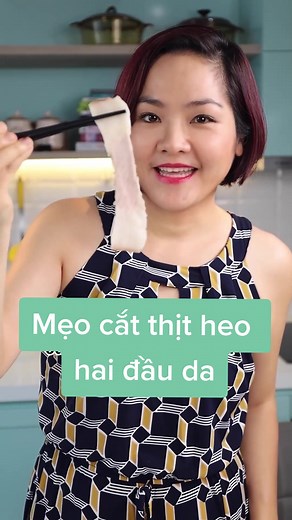 Thử thách cắt thịt heo hai đầu da hấp dẫn