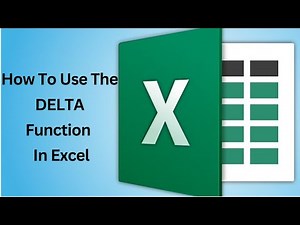 How To Use The DELTA Function In Excel