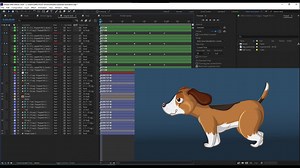 How Duik Angela animated dog walk cycle | Shanmugam G posted on the topic | LinkedIn