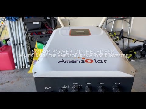What's Inside the Amensolar 5kW Split-Phase Hybrid Inverter?