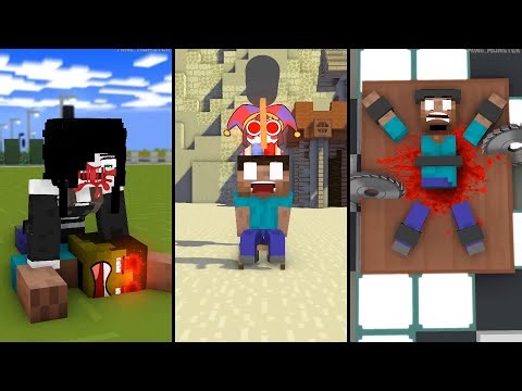 MiniCraft - Help Herobrine Save to Chainsaw Man use Death Note || Mini Craft World