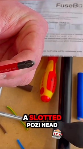 You Need a Slotted Pozi Screwdriver? #gshelectrical #electrical | GSH Electrical Training