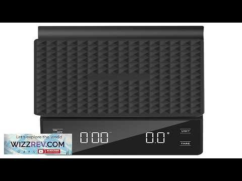 Digital Coffee Scale with Timer 3kg 0.1g High Precision Espresso Scale Tare Function