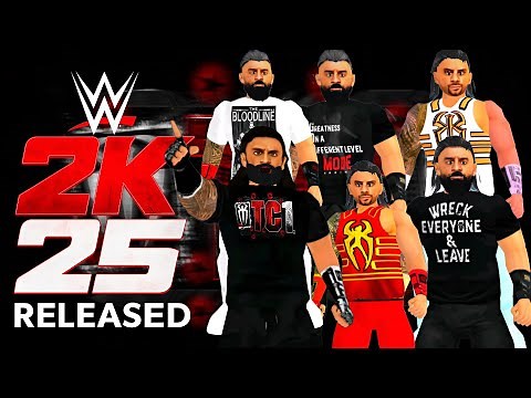“[375MB] WR3D 2K25 ROMAN REIGNS EDITION MOD DOWNLOAD | WWE 2K25 WR3D Latest Update 2025”