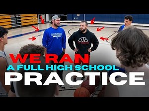 Full TEAM Basketball Workout With a Local High School Team
