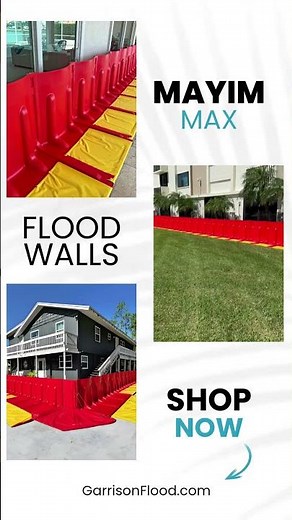 Mayim MAX Flood Barriers | Garrison Flood Control