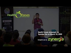 🍏〔LIVE〕10–MAR–20 | Health Forum with Doc Atoie