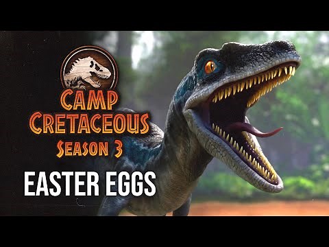 Easter Eggs in Season 3 of Jurassic World: Camp Cretaceous