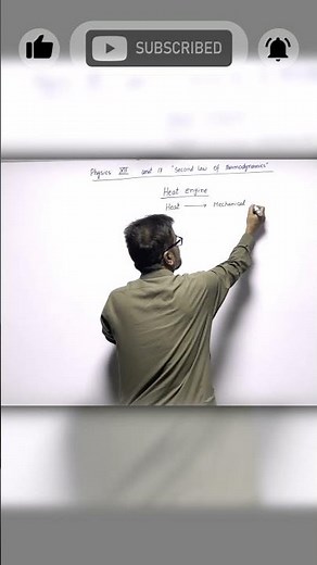 Class 12 Physics | Heat Engine Explained | Second Law of Thermodynamics