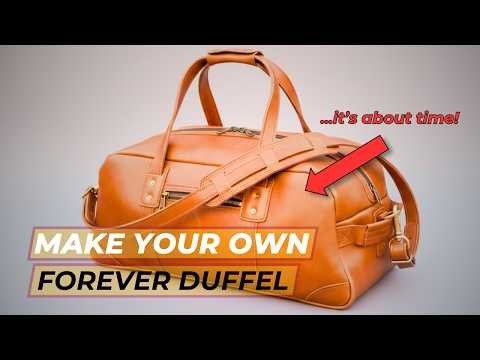 Make this CLASSIC Weekender Bag! DETAILED Build-Along & PDF Pattern