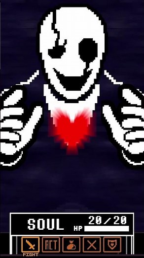 W.D. Gaster Battle Short #deltarune #deltaruneost #undertale #gaster