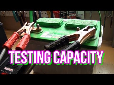 Load Testing Lead Acid Batteries