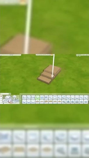How to Make Stairs Using Platforms | Sims 4 Tutorial | #shorts