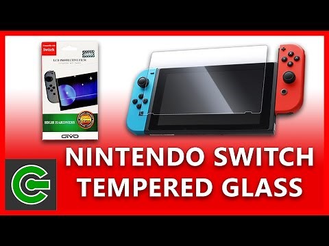 How to apply tempered glass screen protector to Nintendo Switch (Otvo Tempered Glass)