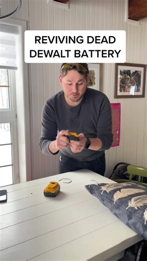 Reviving Dead Dewalt Battery with TikTok Hack