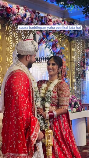 Harshita Chelani Rajain on Instagram: "IYKYK🫠 . . . . . . . bride reveal, banno era, bridal core, shaadi vibes, desi bride, wedding reel, bride squad, main character moment, soft launch bride, hard launch bride, beat drop reveal, friends to bride, bridal glow up, dulhan vibes, wedding aesthetic, indian wedding reels, bride entry moment, viral wedding reel, bridal fit check, shaadi season, shadi shopping, chandni chowk, shadi lehenga, bridal outfit, viral bride, viral couple, haldi outfit, mehen