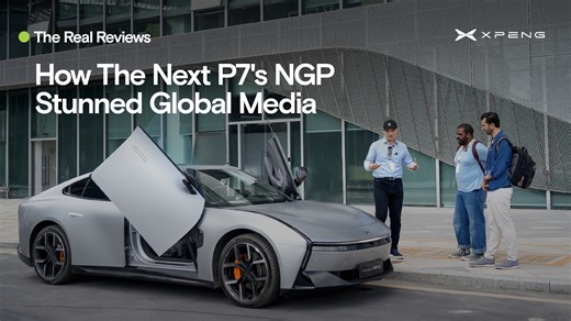 XPENG on Instagram: "We handed the Next P7 to global media — letting them hit real roads and experience XPENG’s latest intelligent driving and NGP in action. Double-tap the lever and follow their pace. From Voice Control to a crystal-clear HUD, from 3D pre-mapped parking to true Door-to-Door navigation — the Next P7 delivers intelligence in every move. Can it take on FSD? Hear what they had to say. 👇 #XPENG #XPENGMoment #2025XPENGAIDAY"