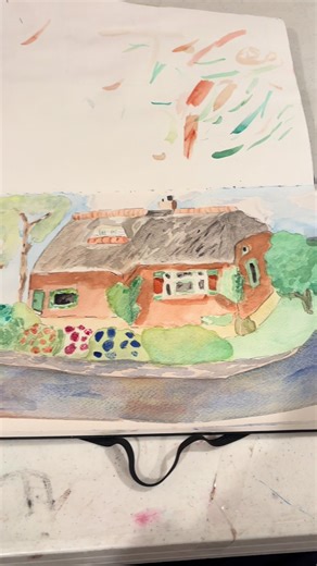 Outline Your Watercolor Painting with Micron Pens