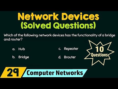 Network Devices (Solved Questions)