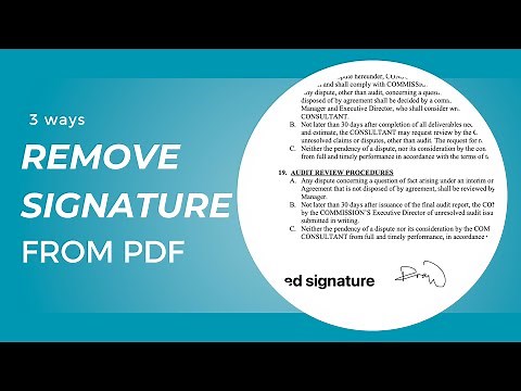 How to Remove Someone Else’s Digital Signature from PDF (AND FREE!)
