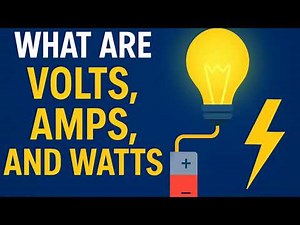 FINALLY Explained! The Real Difference Between Volts, Amps & Watts