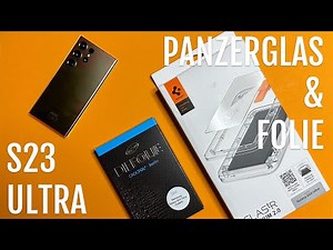 Fingerprint sensor works! Galaxy S23 Ultra tempered glass screen protector & film review