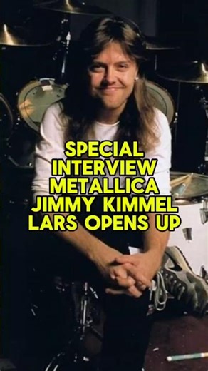 LARS OPENS UP at INTERVIEW JIMMY KIMMEL