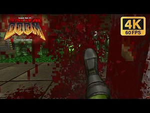 Brutal Doom v21 - E1M5: Phobos Lab | 4K/60